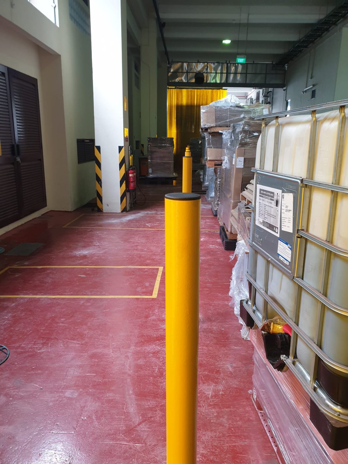 SlowStop Flexible Steel Bollards Installation - December 2022 - Tysen Technologies