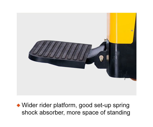 STAXX RPT25 Rider Electric Pallet Truck 2500Kg - Tysen Technologies